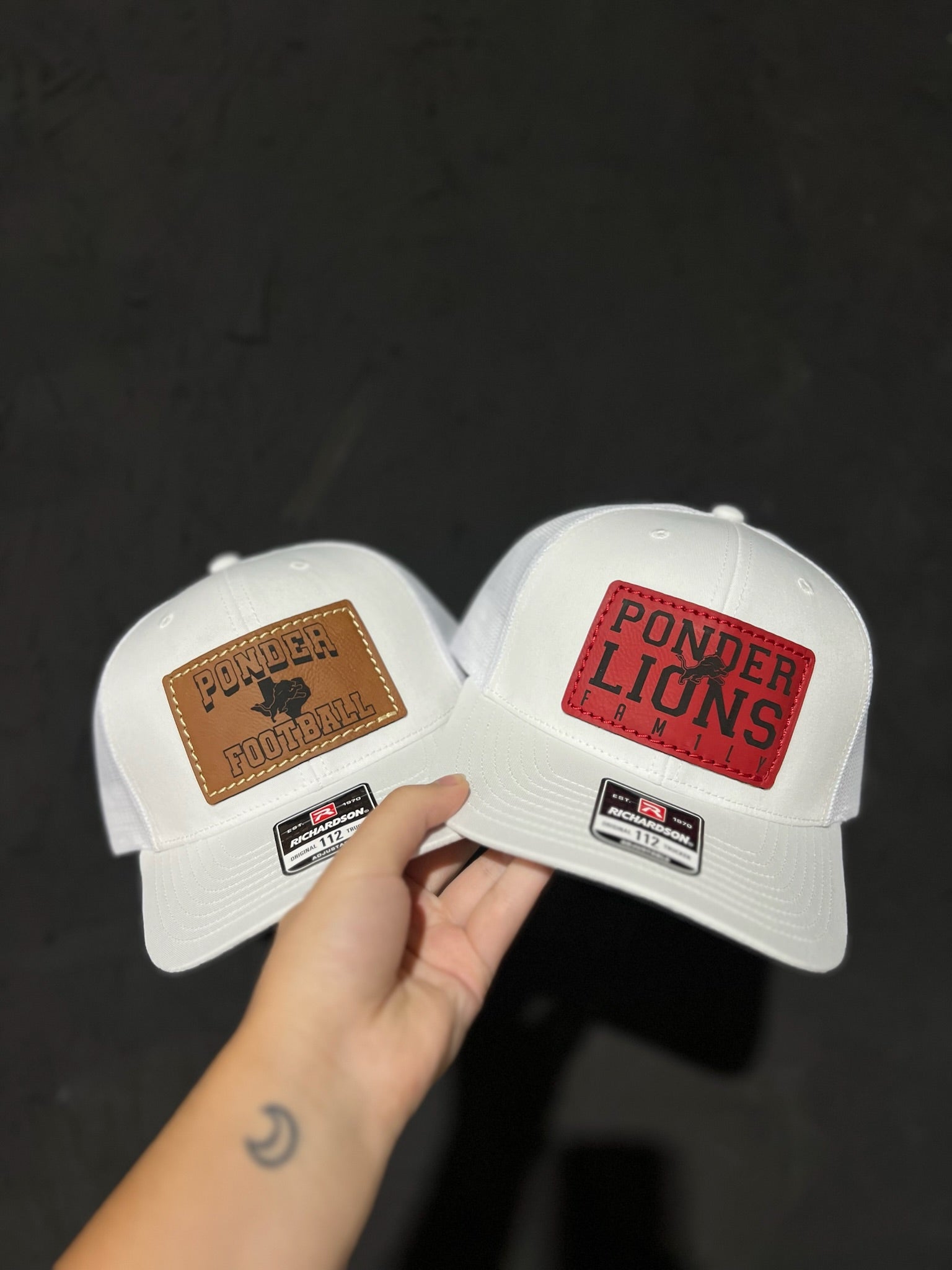 Leather Patch Hats – Snyder Custom Threads