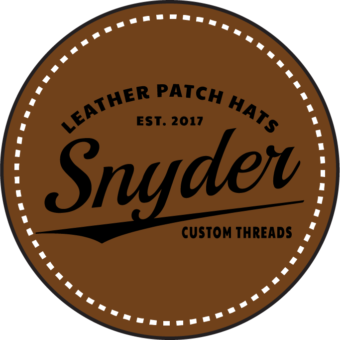 Leather Patch Hats – Snyder Custom Threads